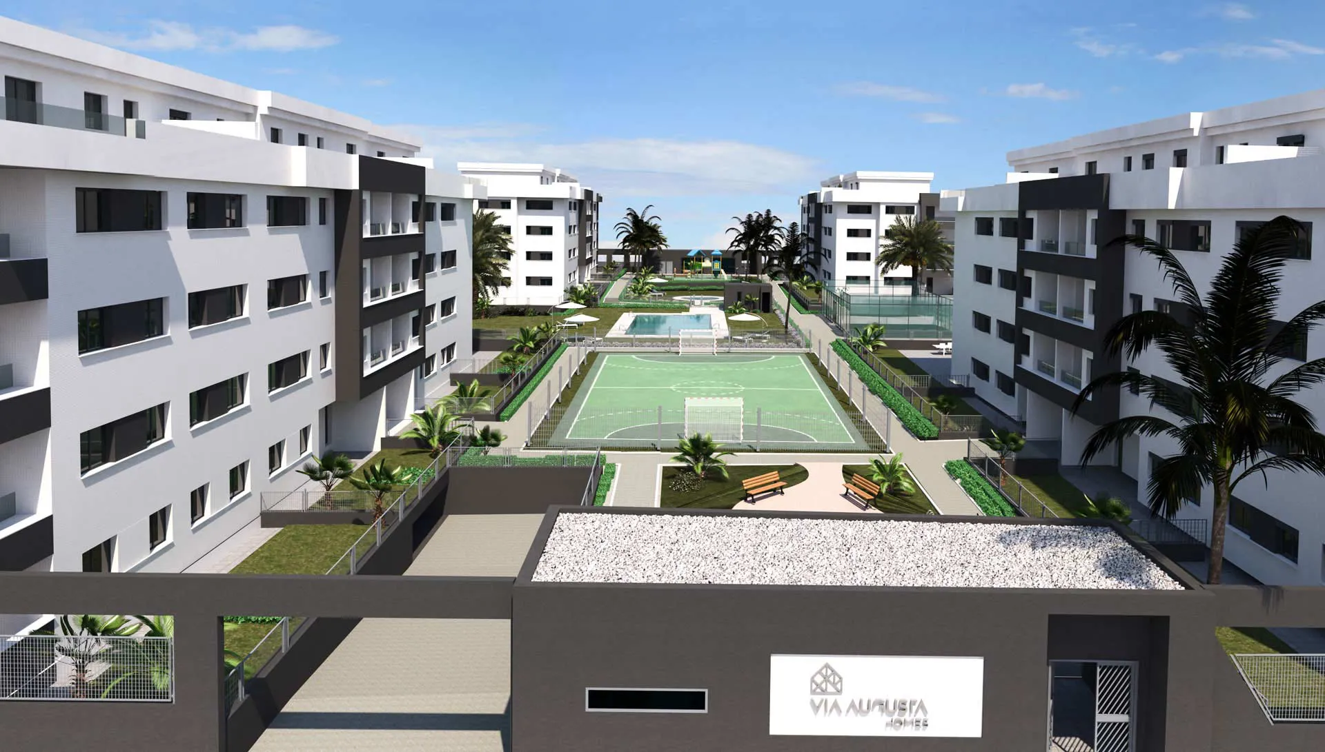 El Puerto da licencia a la cuarta y última fase de Vía Augusta Homes